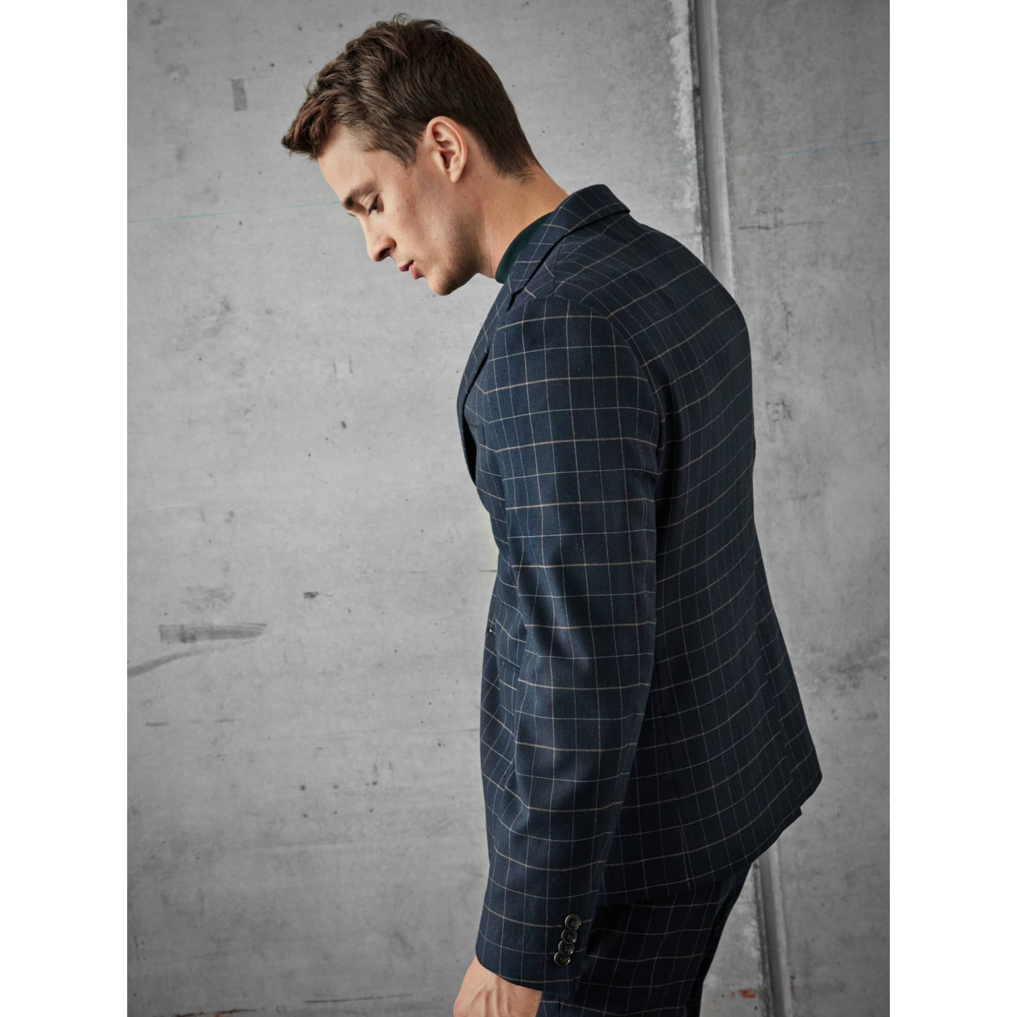 Casual Friday Checked Blazer Birk Model - Tøjkurven.dk