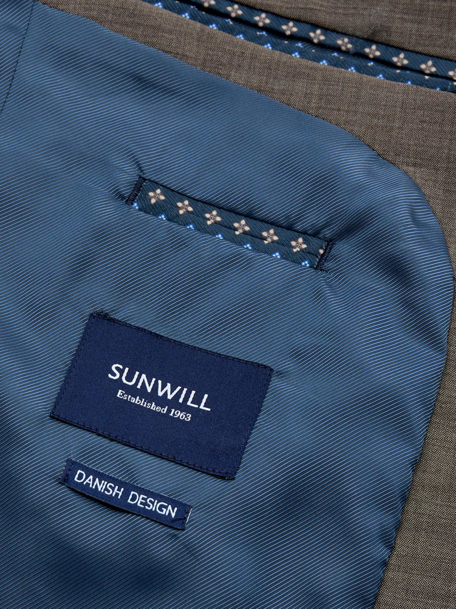 Sunwill Modern Fit Super Stretch Blazer Tobacco - Tøjkurven.dk